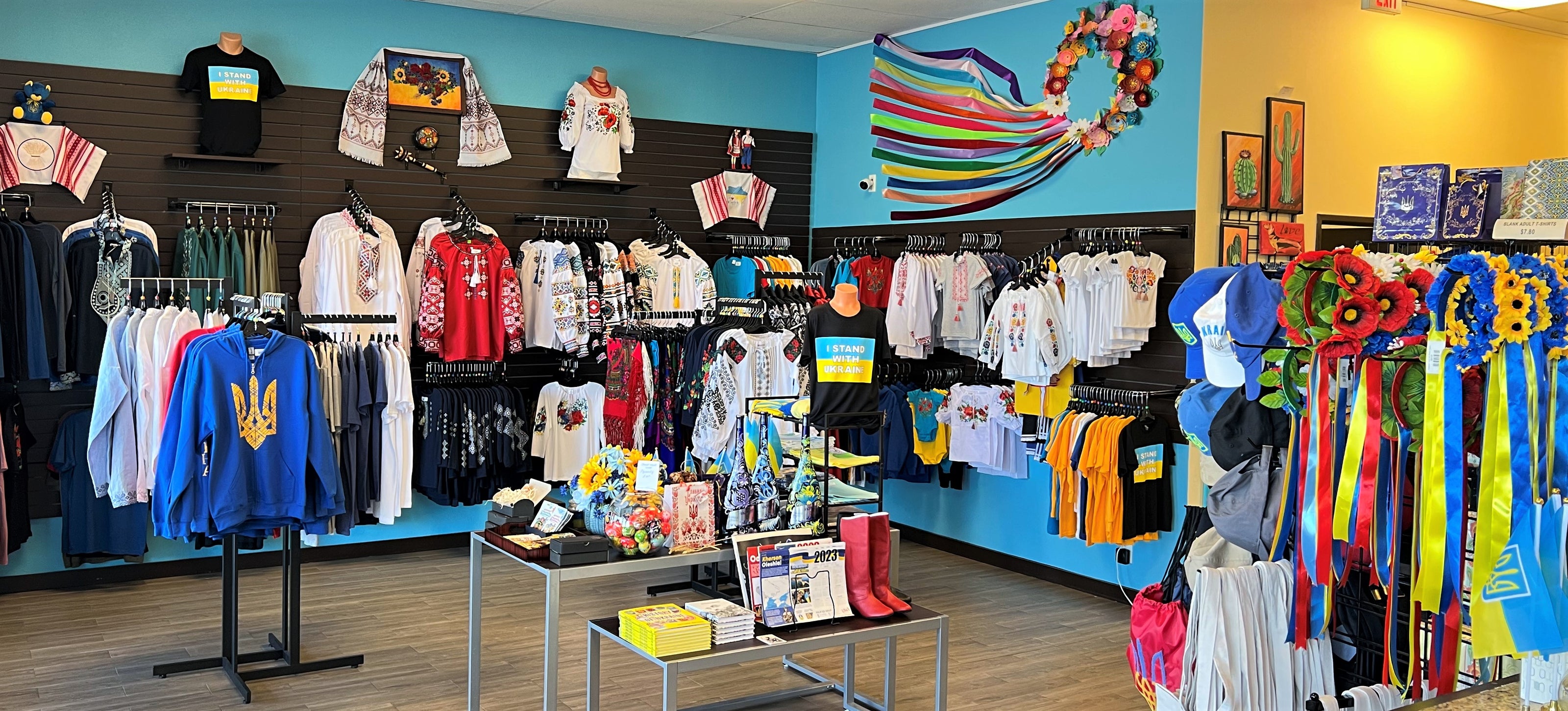 UKRAINIAN CLOTHING AND ACCESSORIES DELIVERED IN THE U.S. AND WORLDWIDE