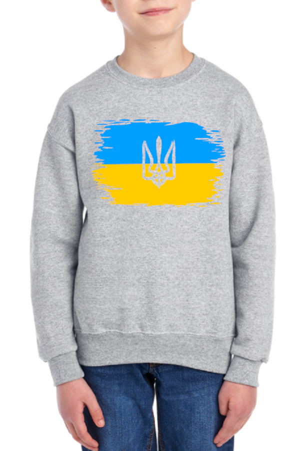 Kids' sweatshirt "Ukrainian Flag" - Ukie Style
